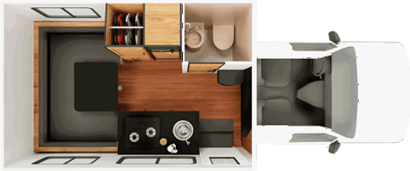 Compact Plus 19' RV Rental | Cruise America